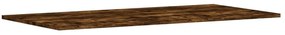 Petromila Nástěnné police 4 ks kouřový dub 100x50x1,5 cm kompozitní dřevo