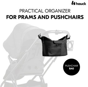 Hauck Taška na kočárek-organizér Black