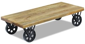 vidaXL Konferenční stolek z mangovníkového dřeva 120x60x30 cm