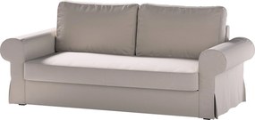 Potah na pohovku IKEA Backabro,  3-místná, rozkládací barva béžová látka sametová