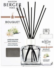 Maison Berger Paris Aroma difuzér Cube + náplň Černá Angelika 100 ml 7745