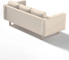 Potah na pohovku IKEA Norsborg 3-místná barva béžová látka pletený vzor