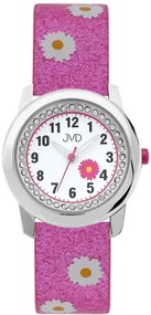 Dětské růžové náramkové hodinky JVD basic J7118.1