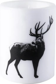 Svíčka s jelenem Nordic 12cm Muurla