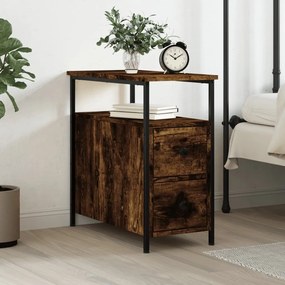 vidaXL Noční stolek 30 x 60 x 60 cm kompozitní dřevo [826063] Barva: kouřový dub