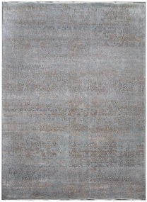 Diamond Carpets koberce Ručně vázaný kusový koberec Diamond DC-JK 1 Silver/mouse - 160x230 cm