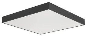 Arelux PXQ03CCT SBK Xpill Square, černé stropní svítidlo, 60W LED 3000/4000/6000K, 60x60cm