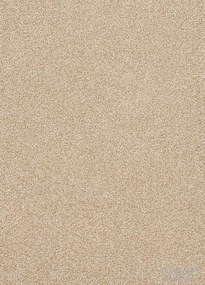 Breno Metrážový koberec GROOVE 830 béžový, šíře 400 cm, Béžová