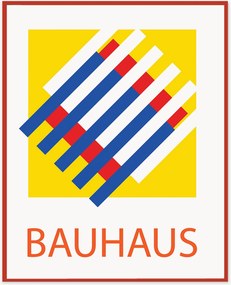 Zarámovaný digitální tisk Bauhaus Grill
