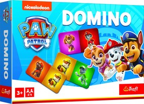 Trefl Domino papírové Tlapková patrola/Paw Patrol 21 kartiček společenská hra v krabici 21x14x4cm
