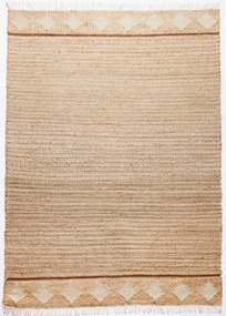 Diamond Carpets India, Ručně vázaný kusový koberec Mykonos DE 2007 Natural Mix, 300x400, béžová, chodba / předsíň