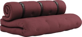 Karup Design  Futonová pohovka BUCKLE-UP - 710 Bordó