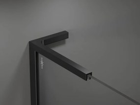 Mexen Kioto L sprchová zástěna Walk-in 105 x 200 cm, transparentní, černá - 800-105-103-70-00