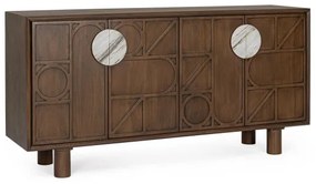Homemotion Komoda HEMMING tmavě hnědá 0747472