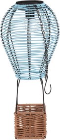 Solární lucerna balón s LED osvětlením PLA113 BLUE-L