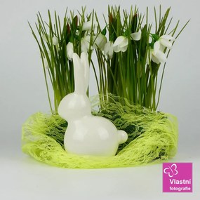 Velikonoční dekorační zajíc 8 cm