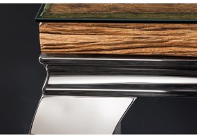 Massive home | Konzolová stolní deska BARRACUDA 140x45cm teakové dřevo