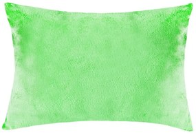 XPOSE® Mikroplyšový povlak na polštář - letní zelená 50x70 cm