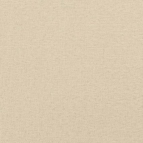 Polohovací křeslo krémové textil 339111