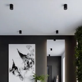 Stropní LED svítidlo SOLLUX ZOE černé 9W SL.1210