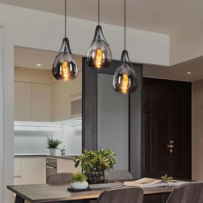 Toolight Závěsné osvětlení Modern D24 APP1774-1CP černé