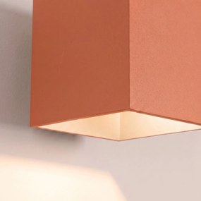 Sollux Lighting Nástěnné svítidlo QUAD 1 okrově červené