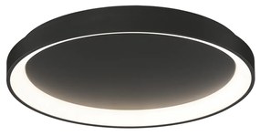 ACB Iluminacion Stropní LED svítidlo GRACE, ⌀ 48 cm, 40W, CRI90 Barva: Černá, Teplota světla: 4000K - denní bílá, Stmívání: Casambi