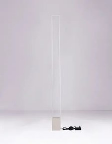 Moderní stojací lampa Lithos Bílá