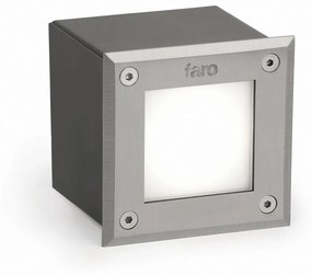 FARO Barcelona FARO 71499N - LED Venkovní nájezdové svítidlo LED-18 LED/3W/230V IP67 FA71499N