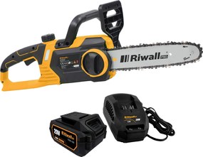 Riwall PRO RACS 2520i 20V SET - akumulátorová řetězová pila  (s 4 Ah akumulátorem a nabíječkou)