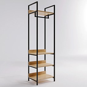 Kalune design Otevřená šatní skříň TEKLI 180x50 cm 285LCV1160