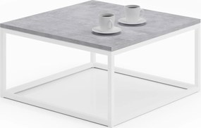 ADRK Furniture Konferenční stolek BELTEN 65x65 CT-BEL-W-BE