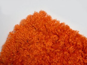 Mono Carpet, Kusový koberec Efor Shaggy 3419 Orange, 80x150, oranžová, ložnice