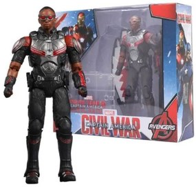 Figurky hrdinů Marvel s vlastním držákem nebo otočným podstavcem Varianta: Falcon, Civil War + pevný podstavec
