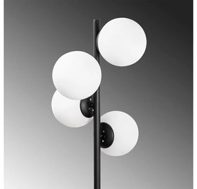 Designová stojanová lampa Qunsia 130 cm černá