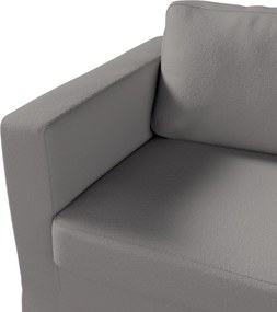 Potah na pohovku IKEA  Karlstad 3-místná, nerozkládací, dlouhý barva béžová látka pletený vzor