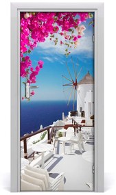 Fototapeta samolepící na dveře Santorini Řecko 75x205 cm