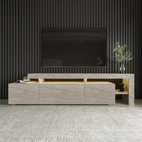 Televizní stolek Beliz Travertine