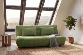 Designová rozkládací pohovka Litonya 200 cm zelená