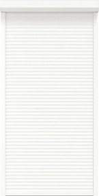 vidaXL Předokenní roleta hliníková 110 x 220 cm [144971] Barva: Bílá