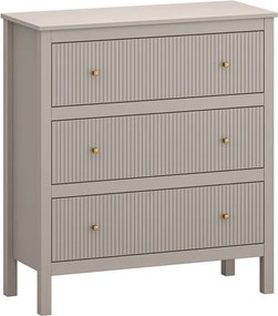 Komoda 3s (K) taupe Kleo