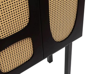 Kalune design Příborník SIMONA černý