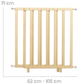 Zábrana do dveří v přírodní barvě – Roba