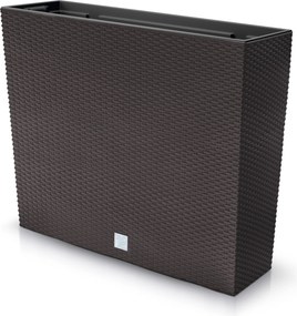 Prosperplast Květináč »Rato Case«, 580x180x498 mm, v ratanovém vzhledu. (země hnědá)