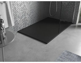 Mexen Otto, SMC obdélníková sprchová vanička 140 x 90 cm, černá, 4N709014