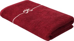 Livarno® Froté osuška, 70 x 140 cm, 500 g/m2 (červená)