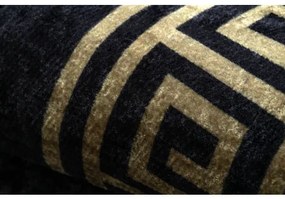 Dywany Luszczow Dětský kusový koberec MIRO 52071.803 pratelný  Rám, řecký protiskluz, černý / zlatý Rozměr koberce: 200 x 290 cm