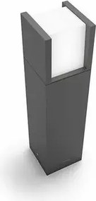 Philips Arbour 3.8W LED venkovní sloupkové svítidlo šedá / 800LM / 300