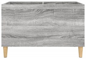 Skříňka na LP desky šedá sonoma 74,5x38x48 cm kompozitní dřevo - Default Title