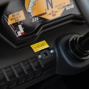 Dětské elektrické autíčko Lamborghini Aventador SV 24 V šedé
